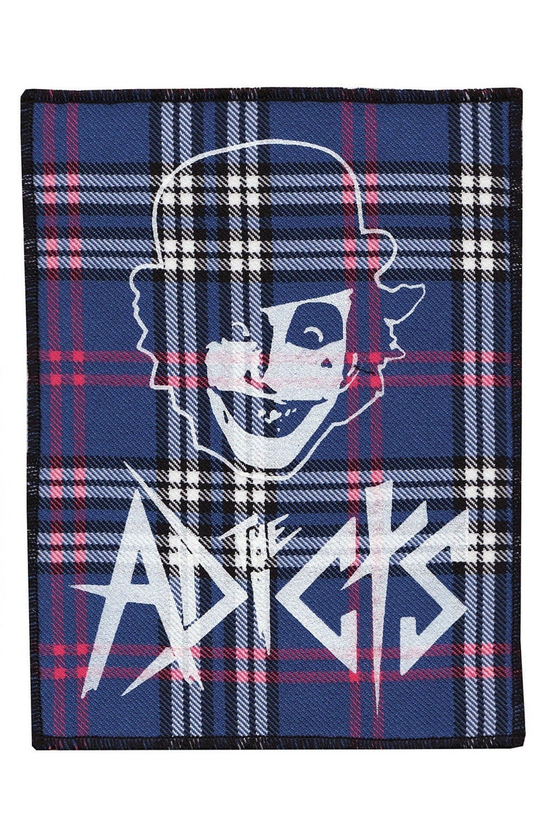 The Adicts Patch Punk Rock Overlocked Patch 1977 Punk | Etsy