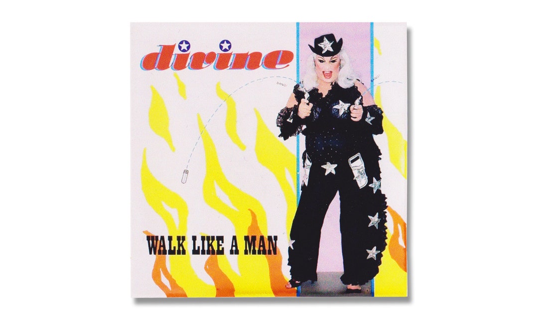 Divine Vinyl Sticker Decal Walk Like a Man Cowgirl Drag Queen Disco - Etsy