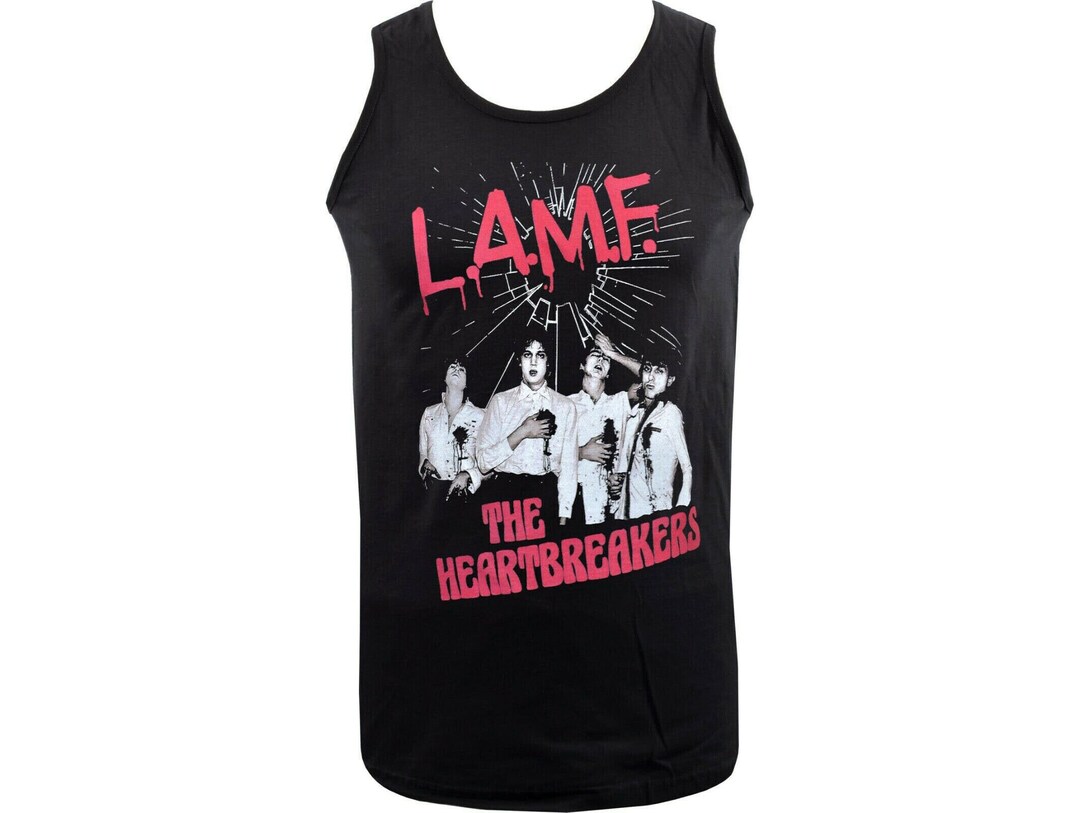 Mens Punk Tank Top Johnny Thunders & the Heartbreakers L.A.M.F. - Etsy