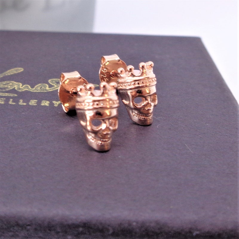 Rose Gold Skull - Etsy UK