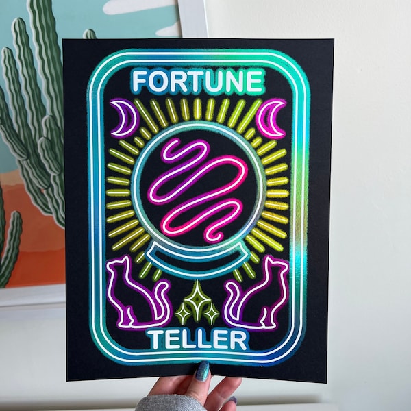 Fortune Teller Sign - Etsy