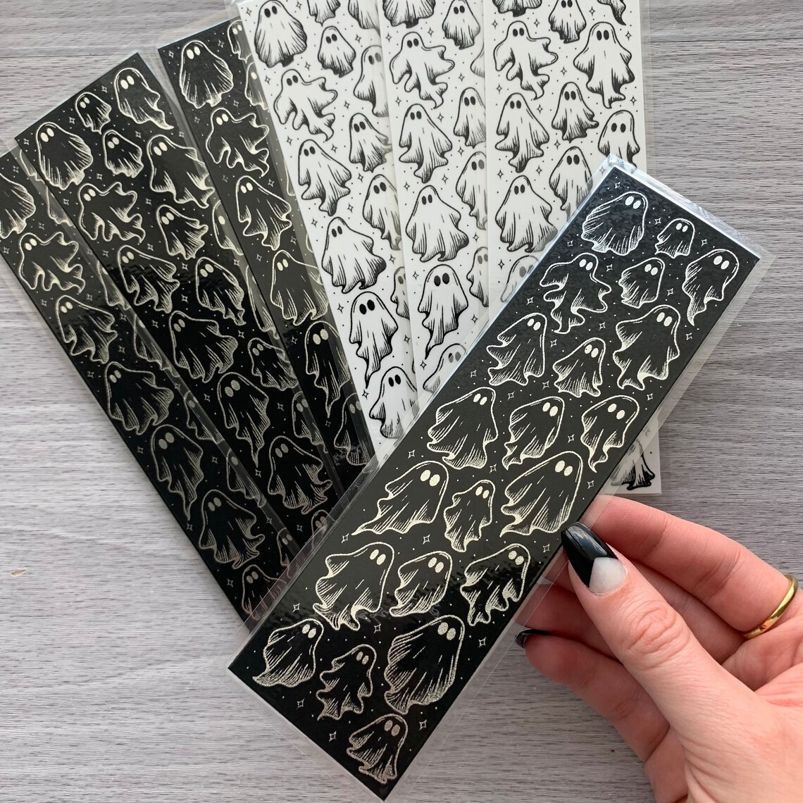 Ghost Pals Foil Boomark - Etsy