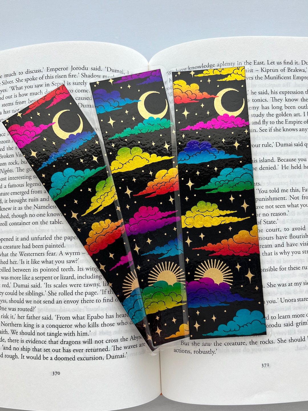 Rainbow Foil and Gold Bookmark - 100% of the Profits Donated to the ...