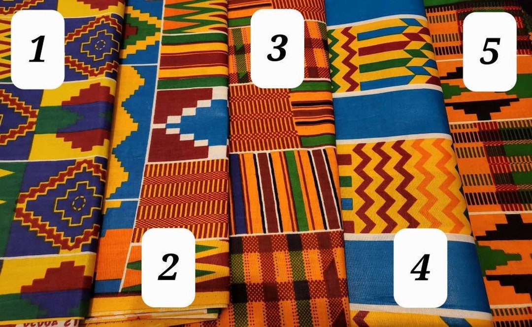 Kente Pocket Square: Colorful African Print Cotton Handkerchief - Etsy