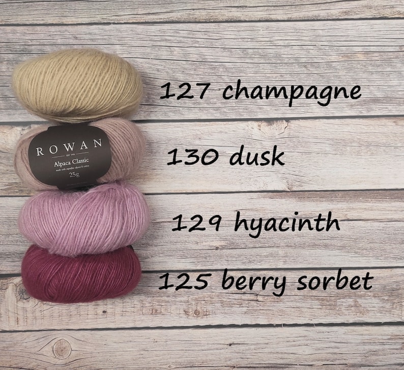 Alpaca Classic Rowan - Etsy