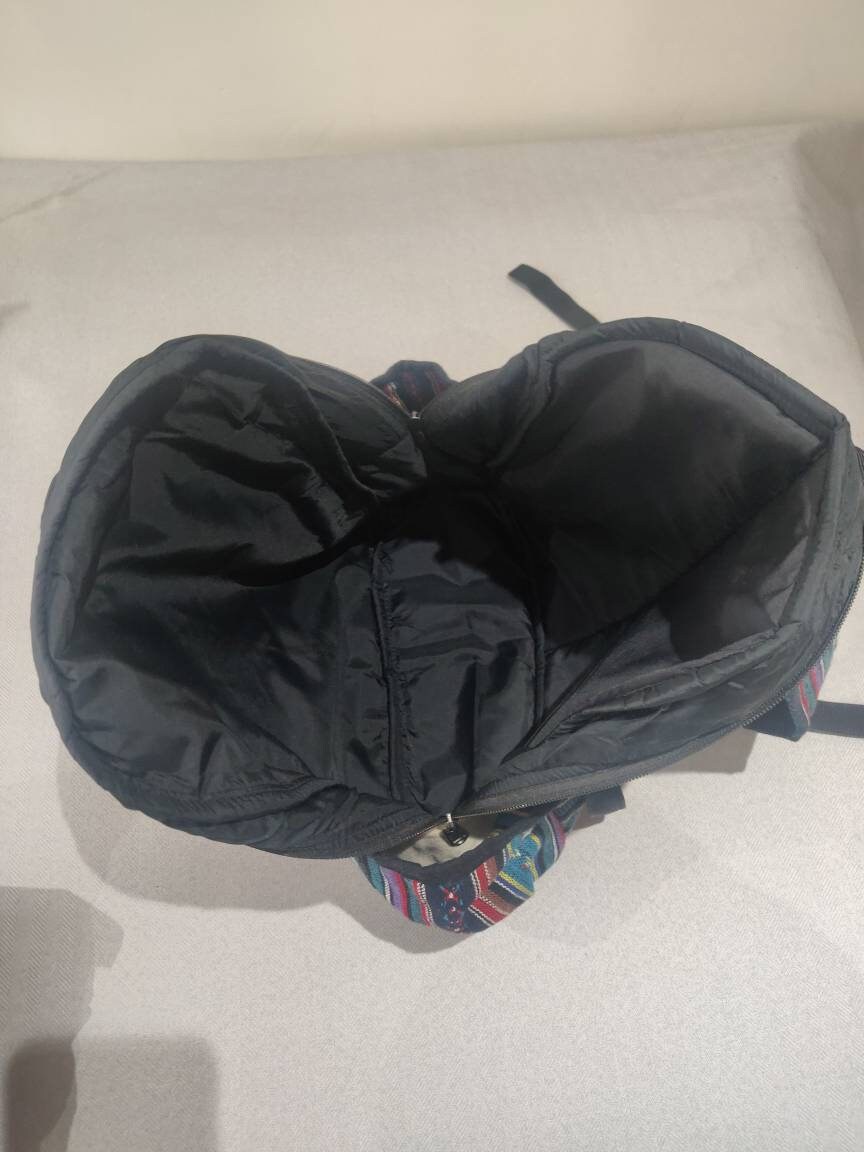 New Mens Womens Medium Easy Carry Himalayan Hemp Hippy Boho Vegan ...