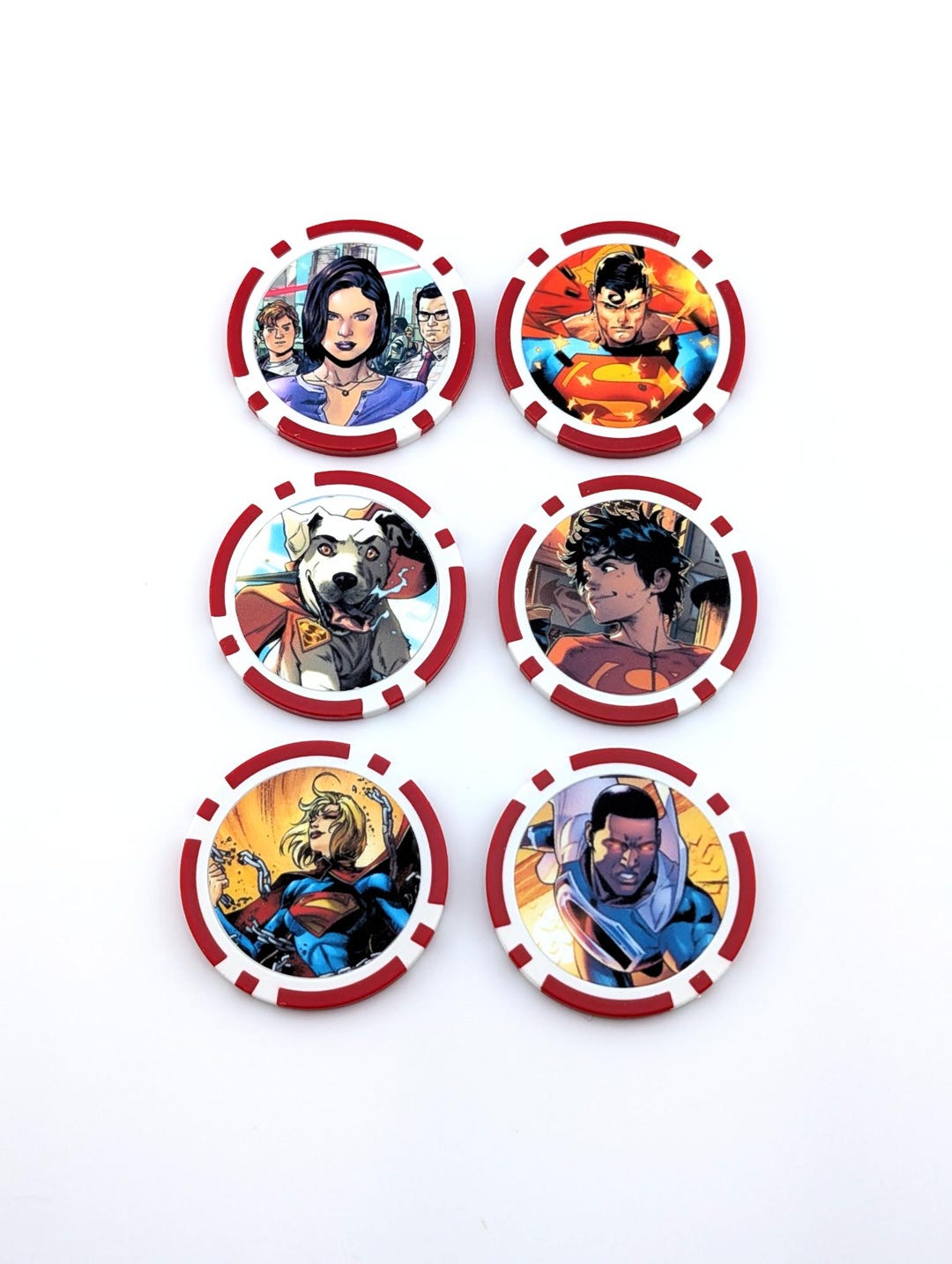 Heroclix Action Tokens - Super Fam Edition - Set of 6 - Etsy