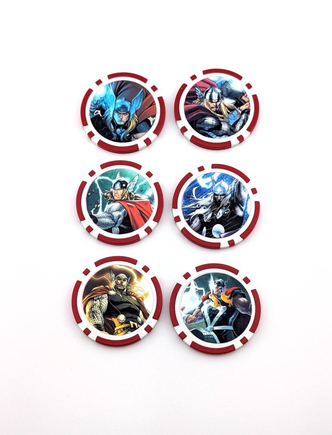 Heroclix Action Tokens - Thunder-man - Set of 6 - Etsy