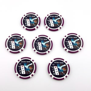 Heroclix Butterfly Swarm Bystanders - [set of 7 Tokens] - Etsy