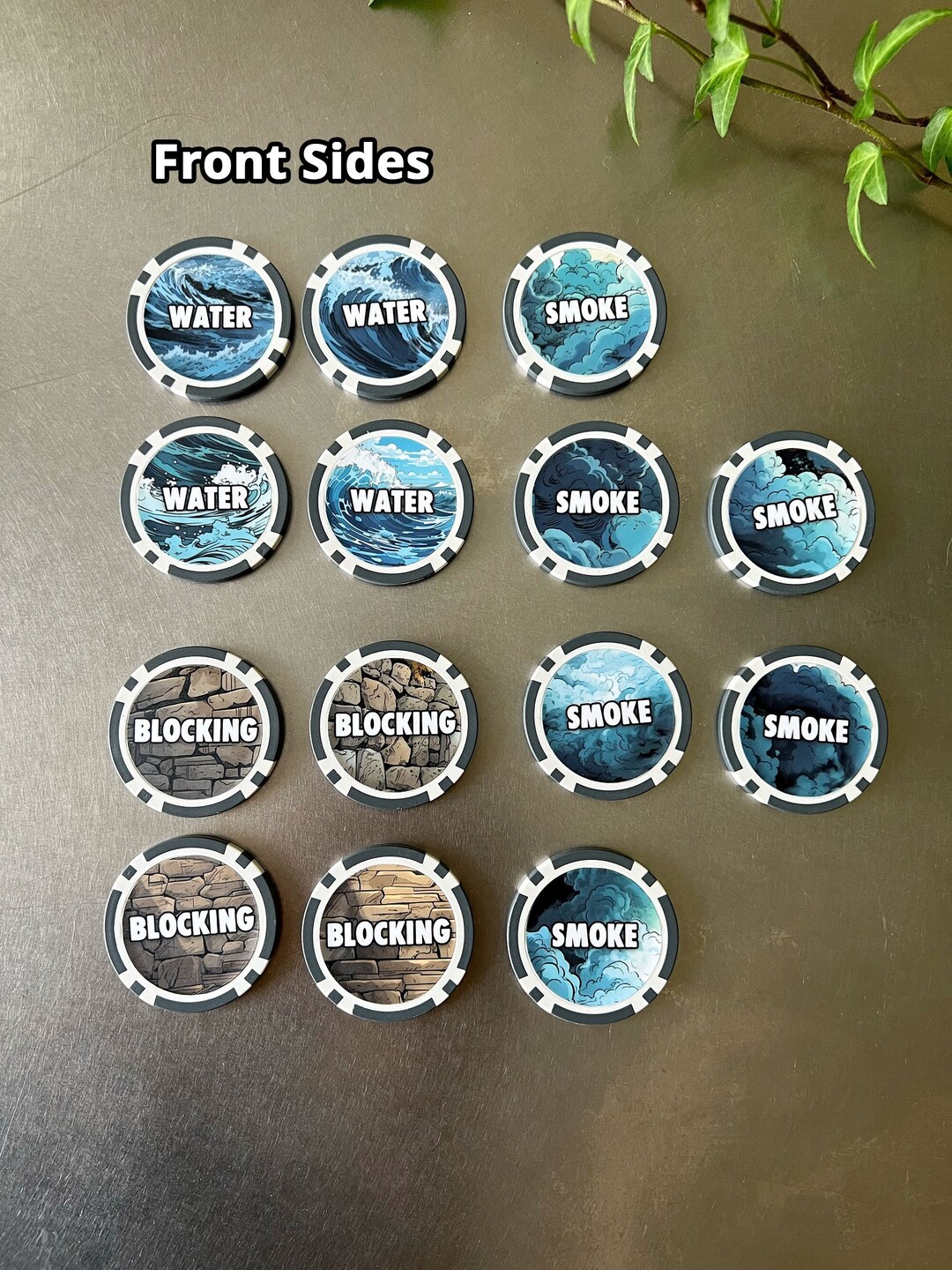 Heroclix Basic Terrain Tokens Set of 14 Tokens - Etsy