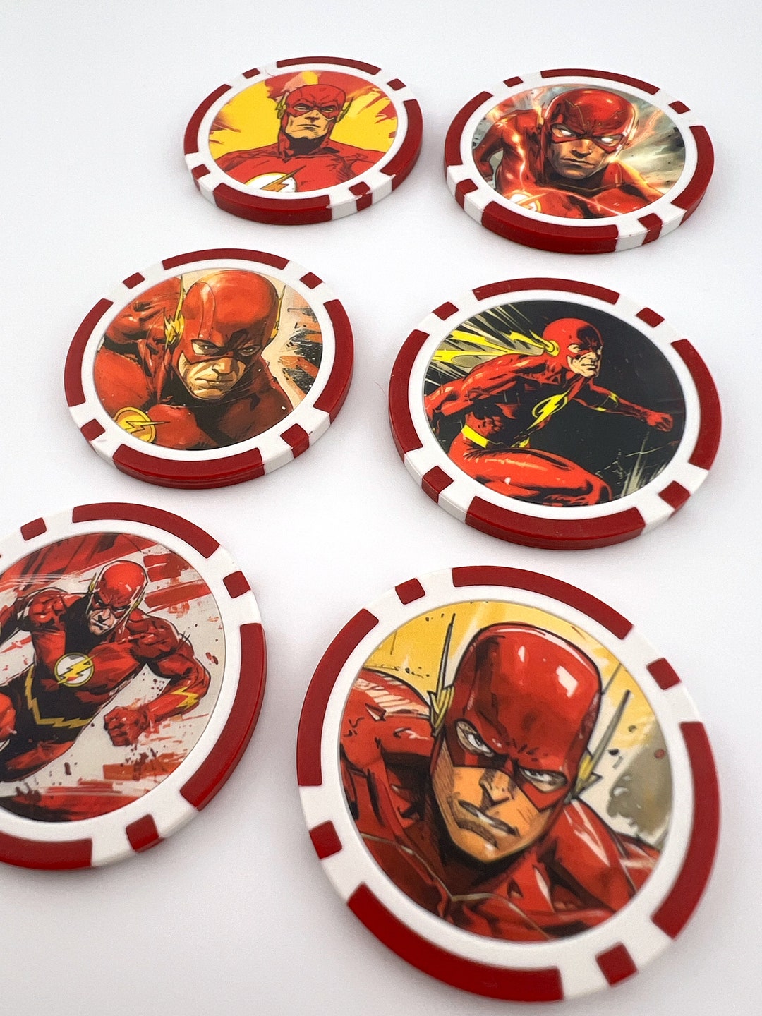 Heroclix Action Tokens - Fastest Edition - Set of 6 Tokens - Etsy
