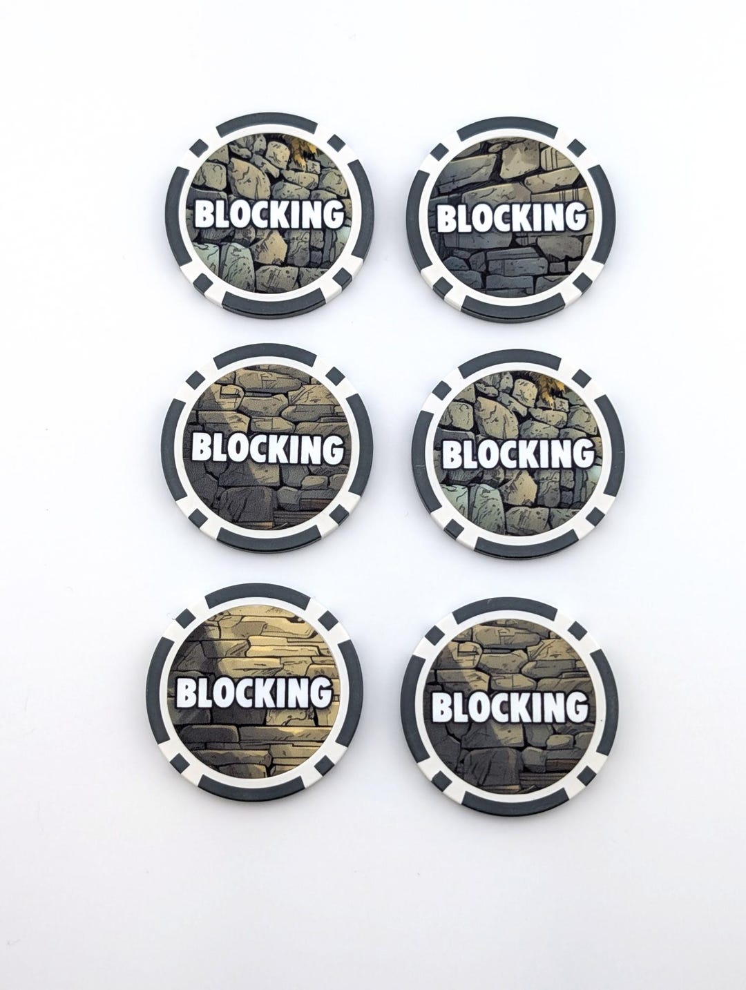 Heroclix Tokens - Blocking Terrain - Set of 6 - Etsy