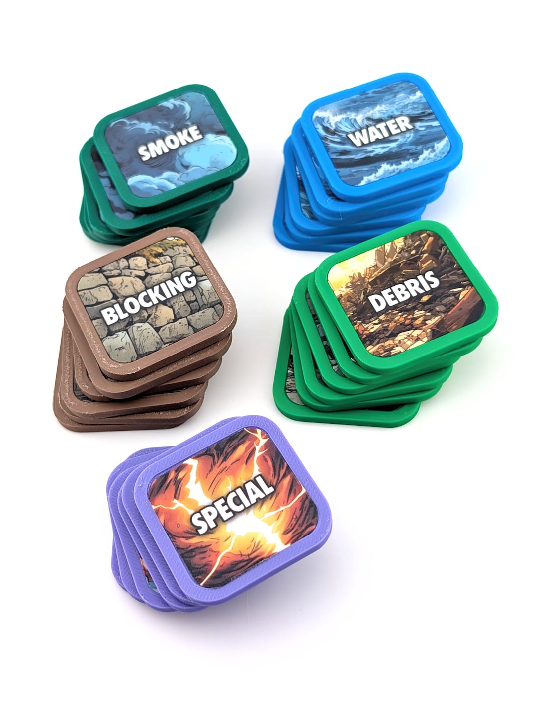 Heroclix Terrain Tile - Various Terrain Markers - Choose Your Marker(s ...
