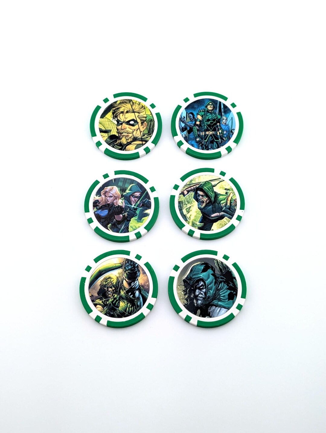 Heroclix Action Tokens - Archer Edition - Set of 6 - Etsy