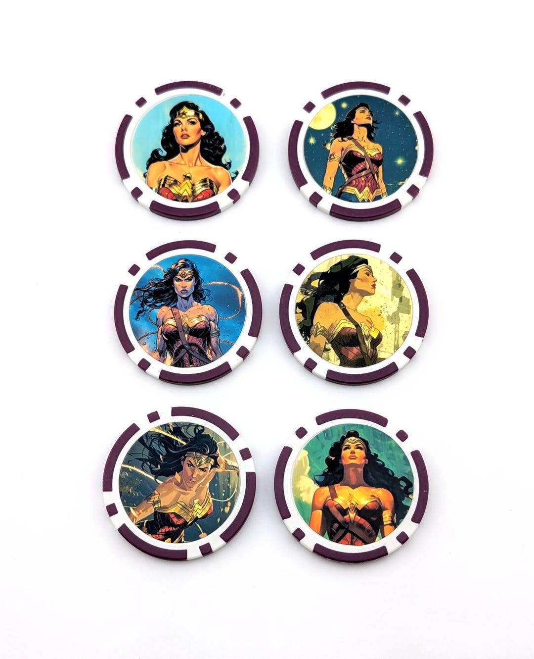 Heroclix Action Tokens - Wonderous Edition - Set of 6 - Etsy