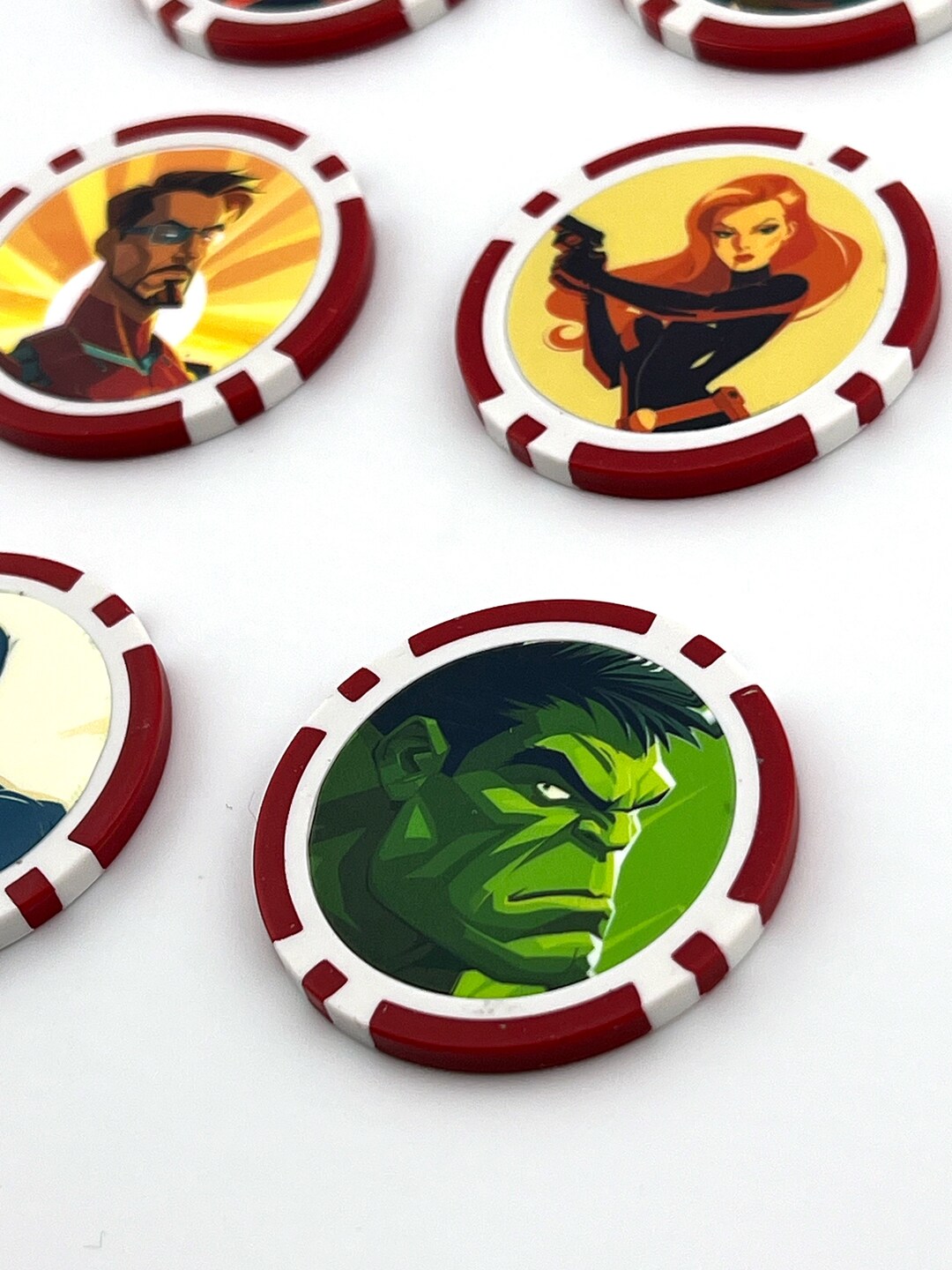 Heroclix Action Tokens - Mightiest Edition - Set of 6 Tokens - Etsy