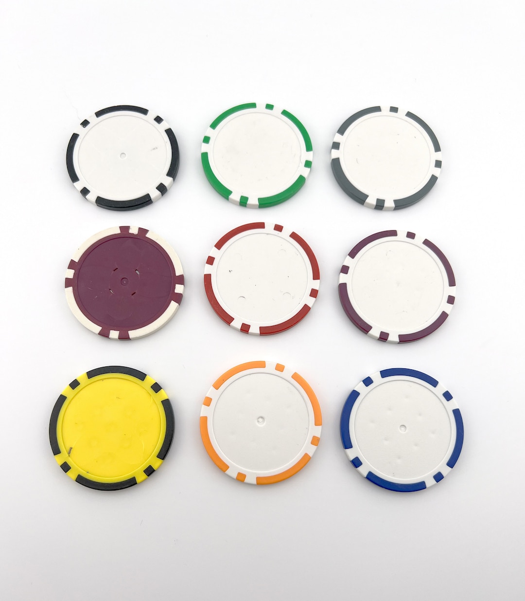 Custom Heroclix Action Tokens - Set of 6 Tokens - Etsy