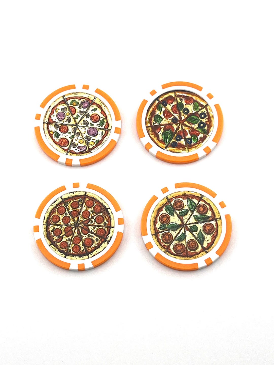 Heroclix Token - Pizza Edition [set of 4] - Etsy