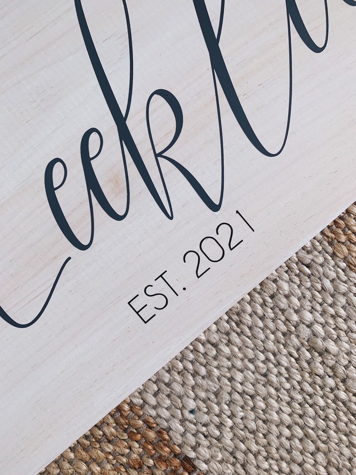 Last Name Sign Wedding Sign Family Name Sign - Etsy