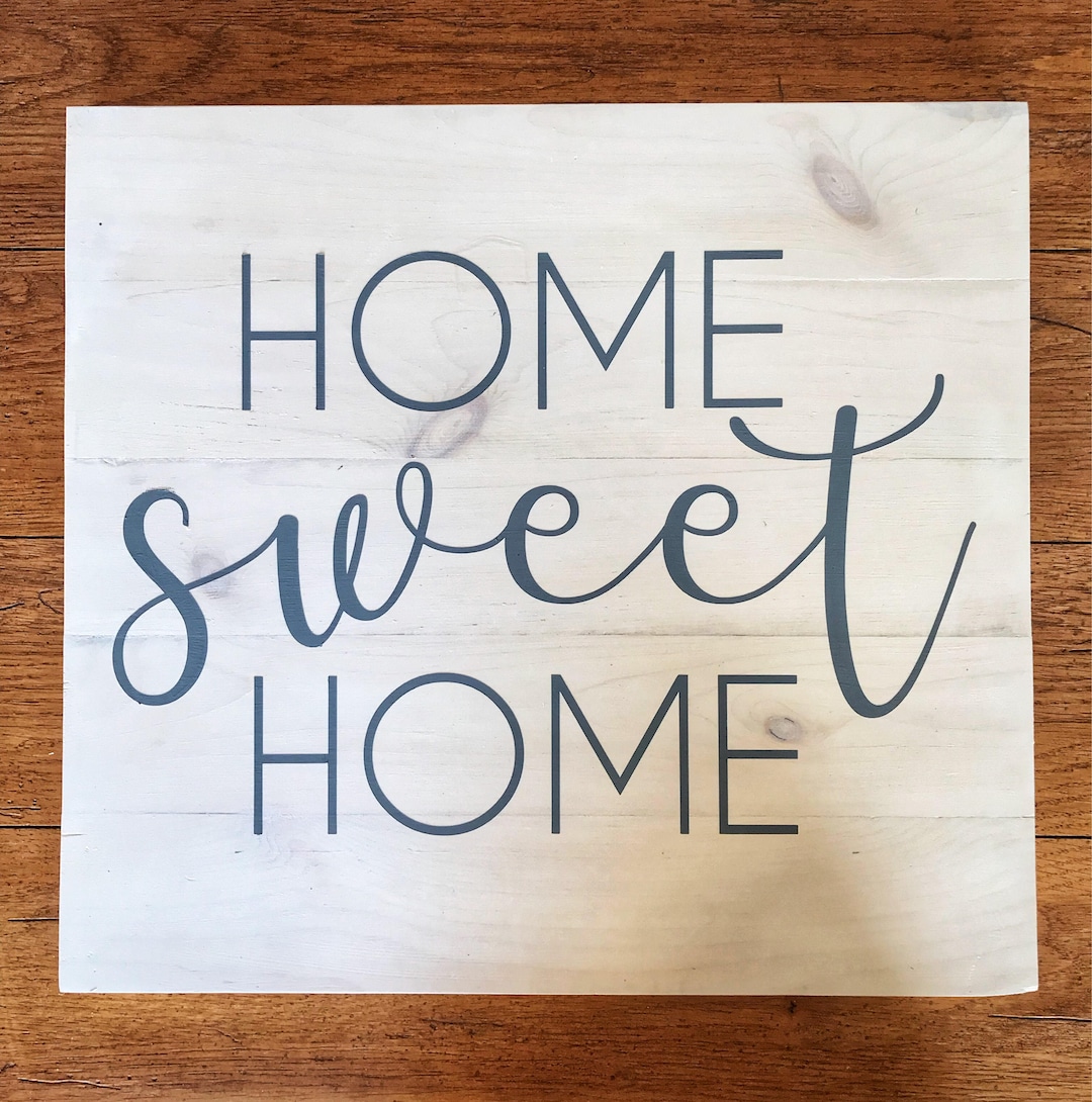 Home Sweet Home Sign Home Sign Wooden Sign Home Decor Housewarming Gift ...