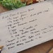Larger Recipe Sign Custom Recipe Sign Handwritten Recipe Sign ...