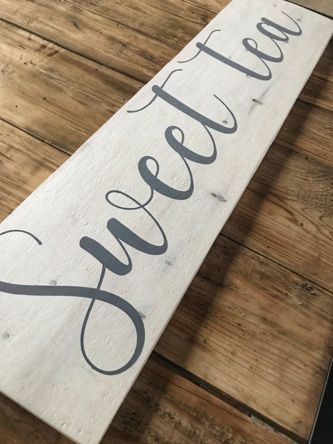 Sweet Tea Sign Kitchen Sign Farmhouse Decor Wooden - Etsy