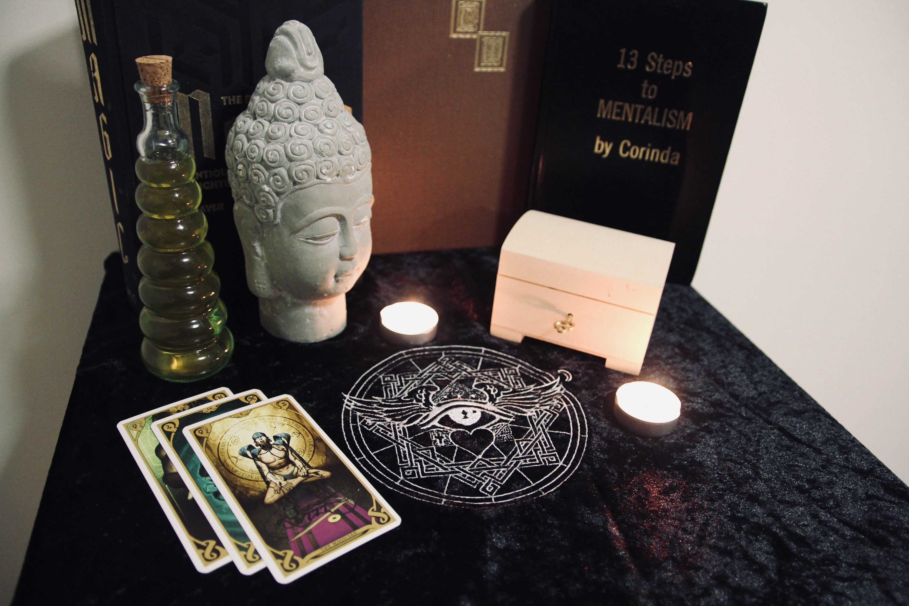 All Seeing Angel Altar Cloth - Etsy UK