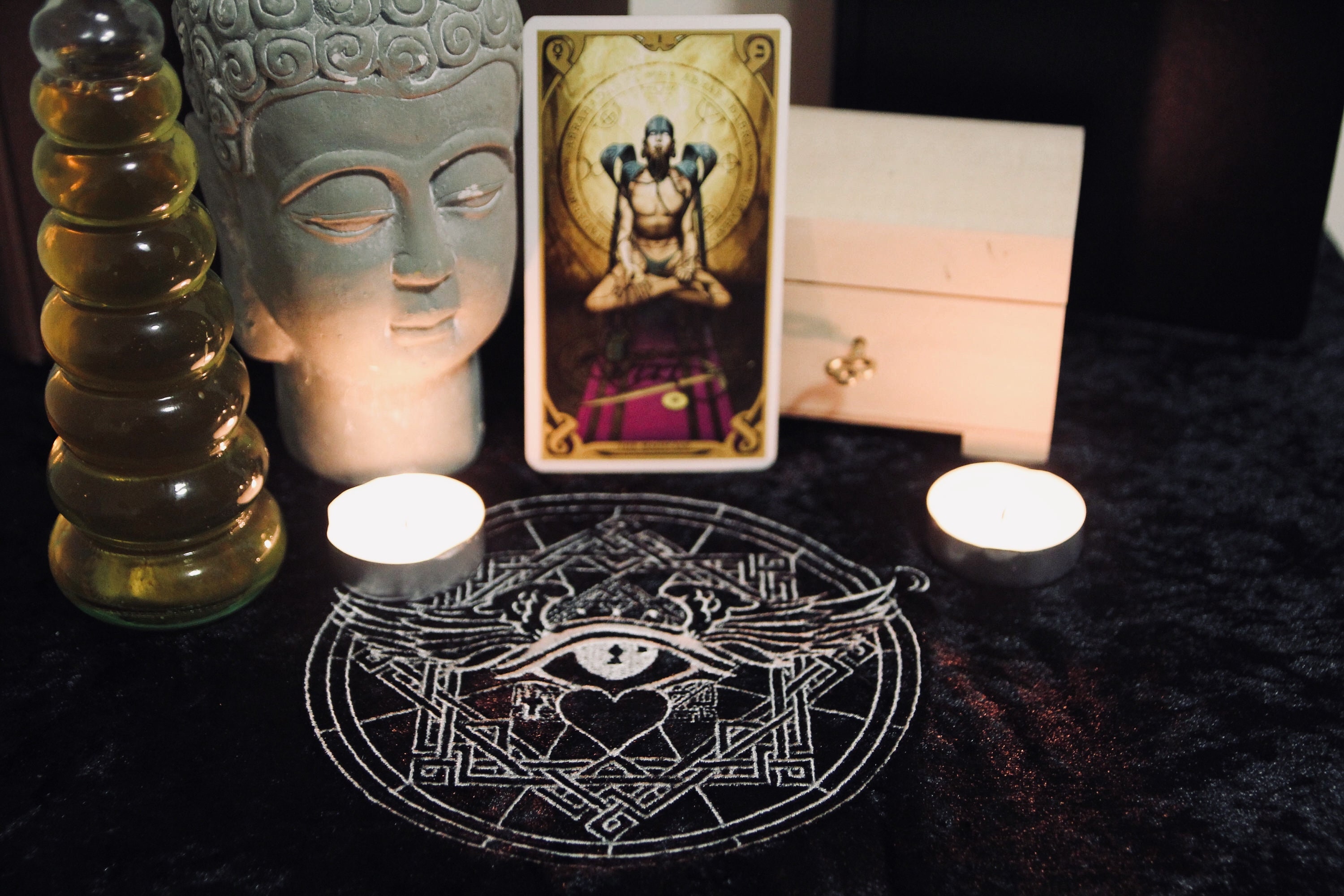 All Seeing Angel Altar Cloth - Etsy UK