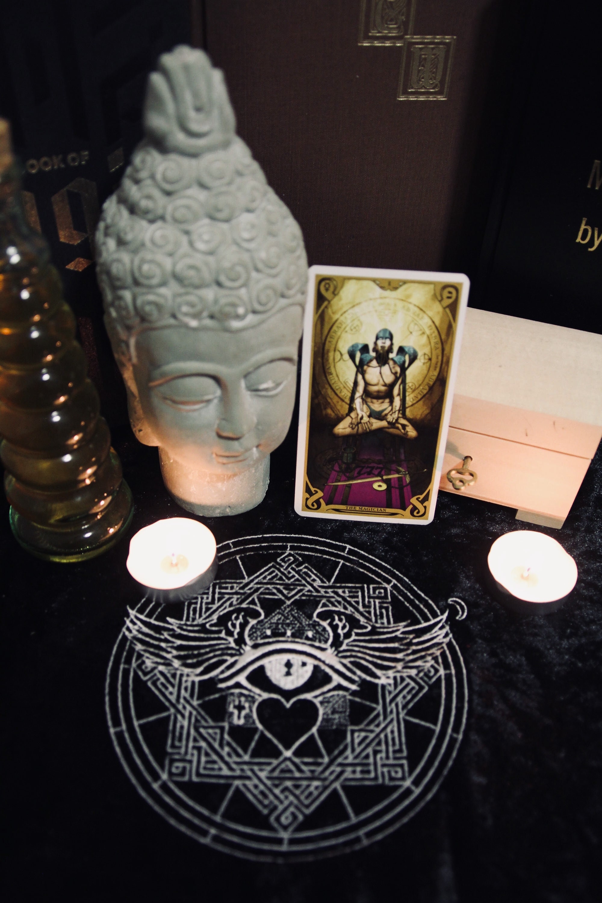 All Seeing Angel Altar Cloth - Etsy UK