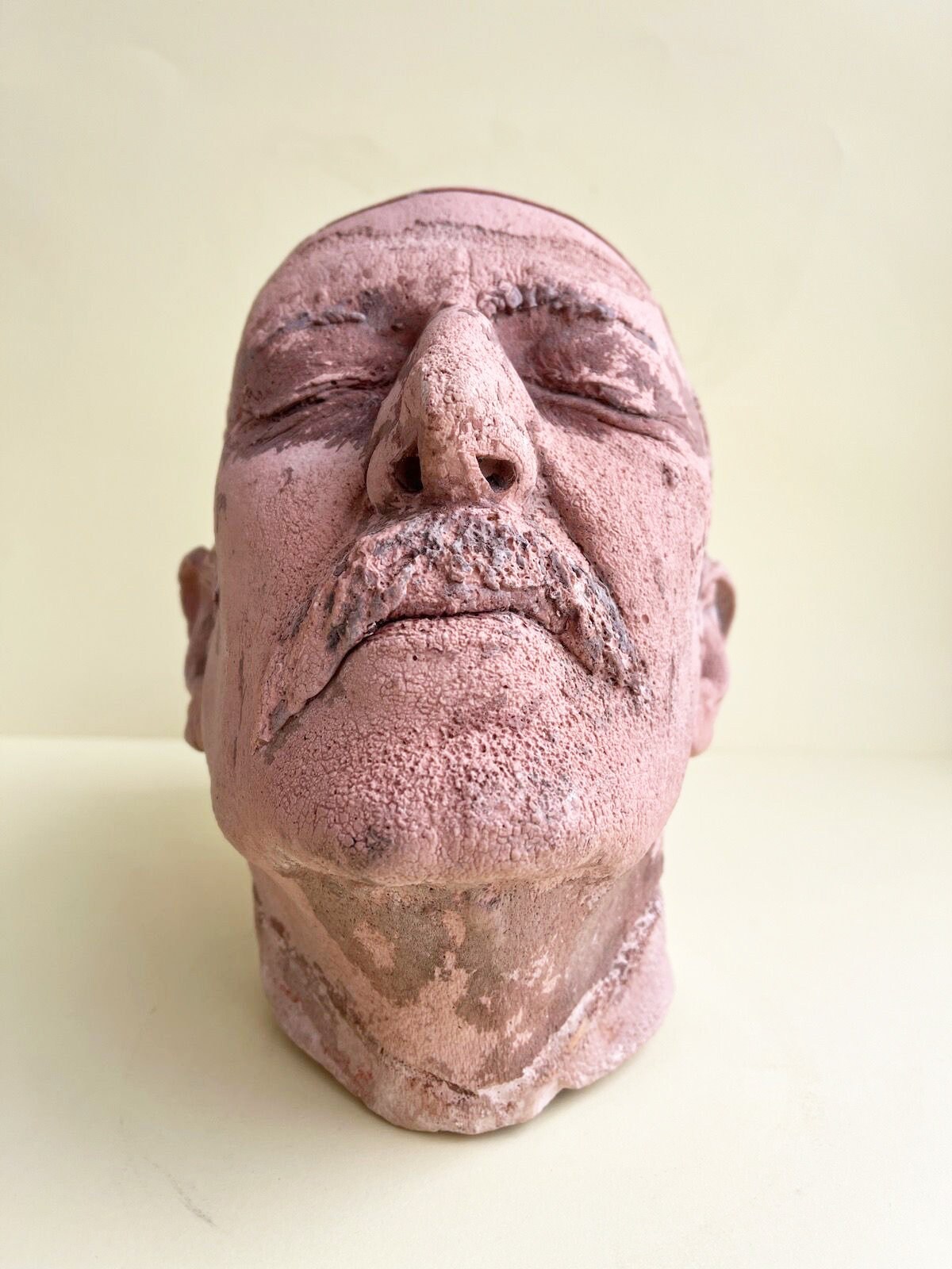 Rare 1900s Life-size Death Mask of a Man, French - Etsy