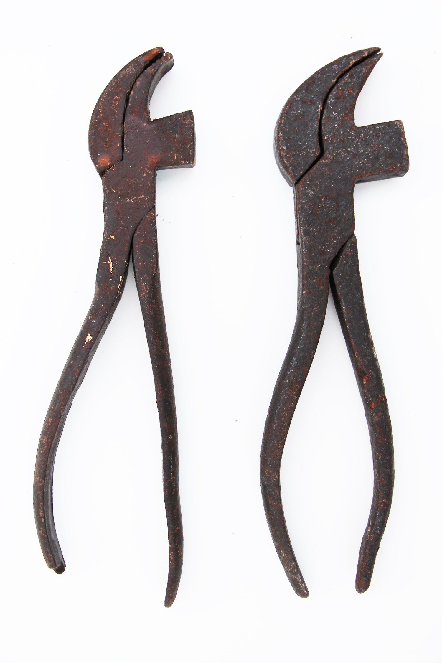 19th Century English Antique Set of 2 Cobbler's Tool Pliers, Original ...