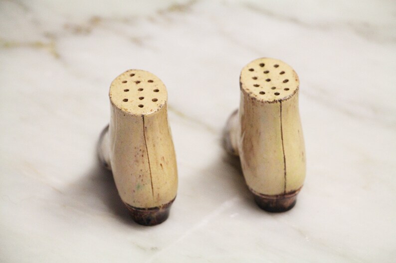 19th Century Victorian Set of Two Toothpick Holder Depicting - Etsy