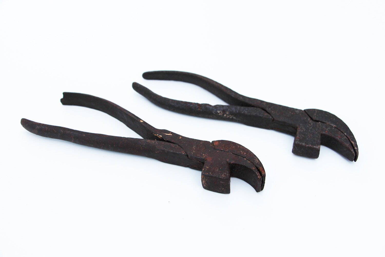 19th Century English Antique Set of 2 Cobbler's Tool Pliers, Original ...