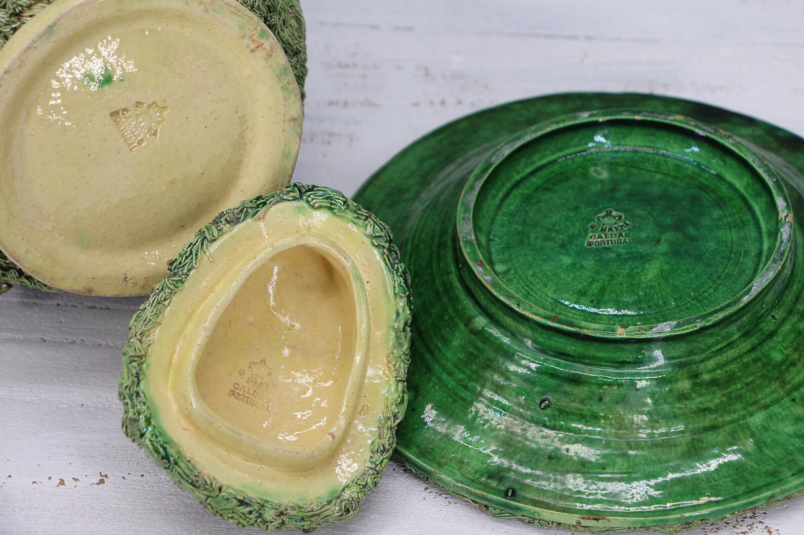 19th Century Rare and Large Mafra Palissy Ware Ewer and - Etsy