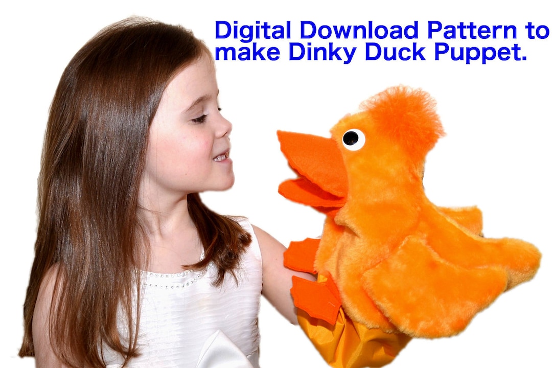 03. Dinky Duck Pattern by Church Puppets | Hand Puppet | Christian ...