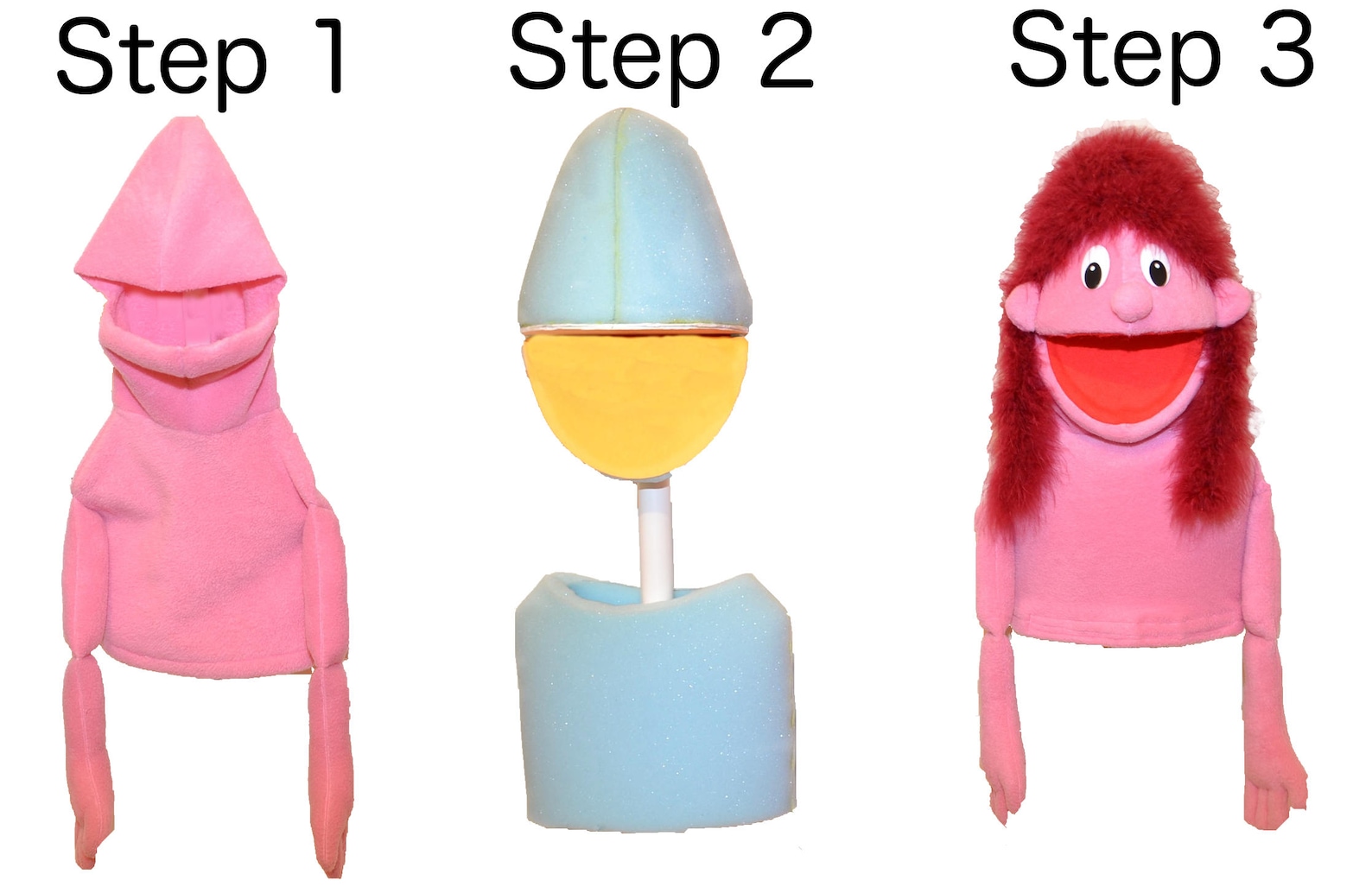 01. People Puppet Pattern by Church Puppets Hand Puppet Christian ...