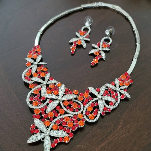 Orange Rhinestones - Etsy