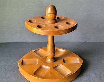 Wooden Pipe Stand - Etsy