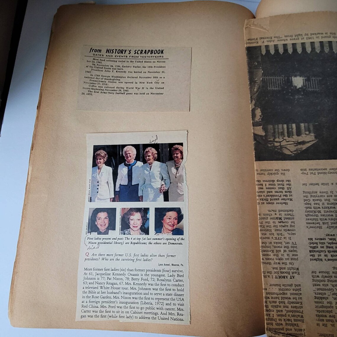 Vintage the Lone Ranger Scrap Book 1950-60s Presidential / Royalty ...