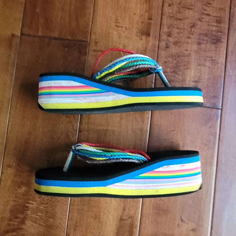 Vintage Flip Flops - Etsy