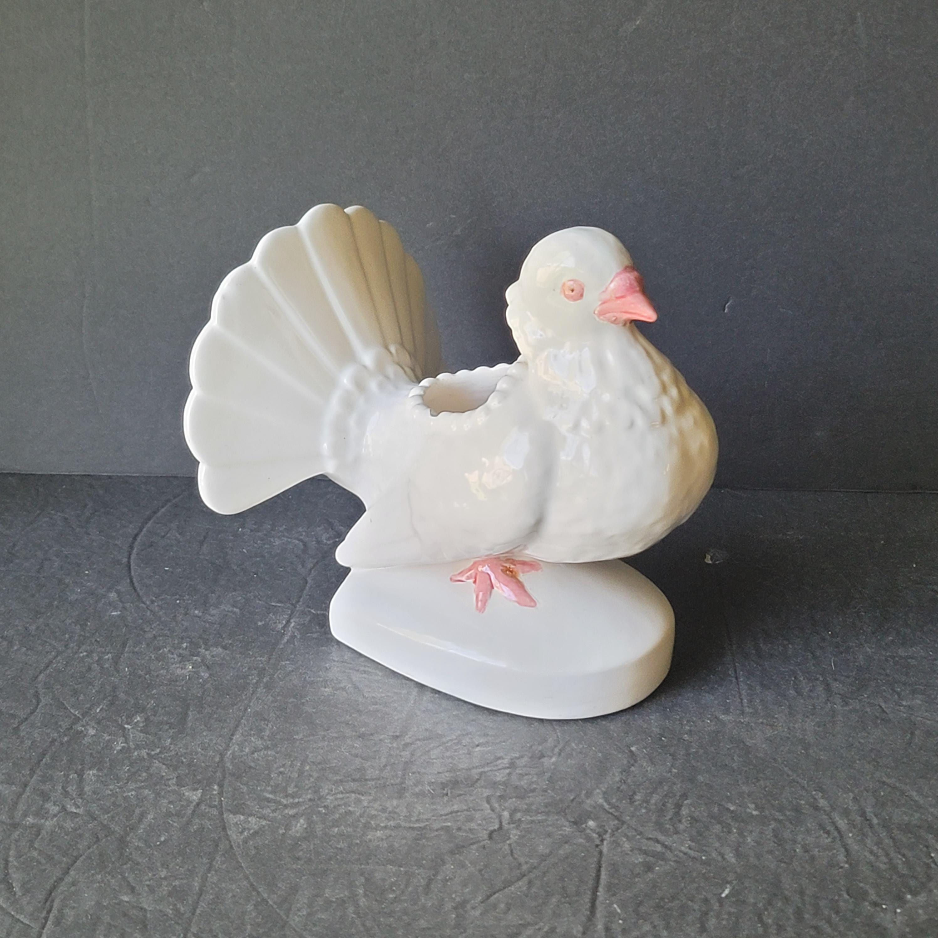 Vintage White Ceramic Dove Planter Plant Pot Cachepot Vase - Etsy