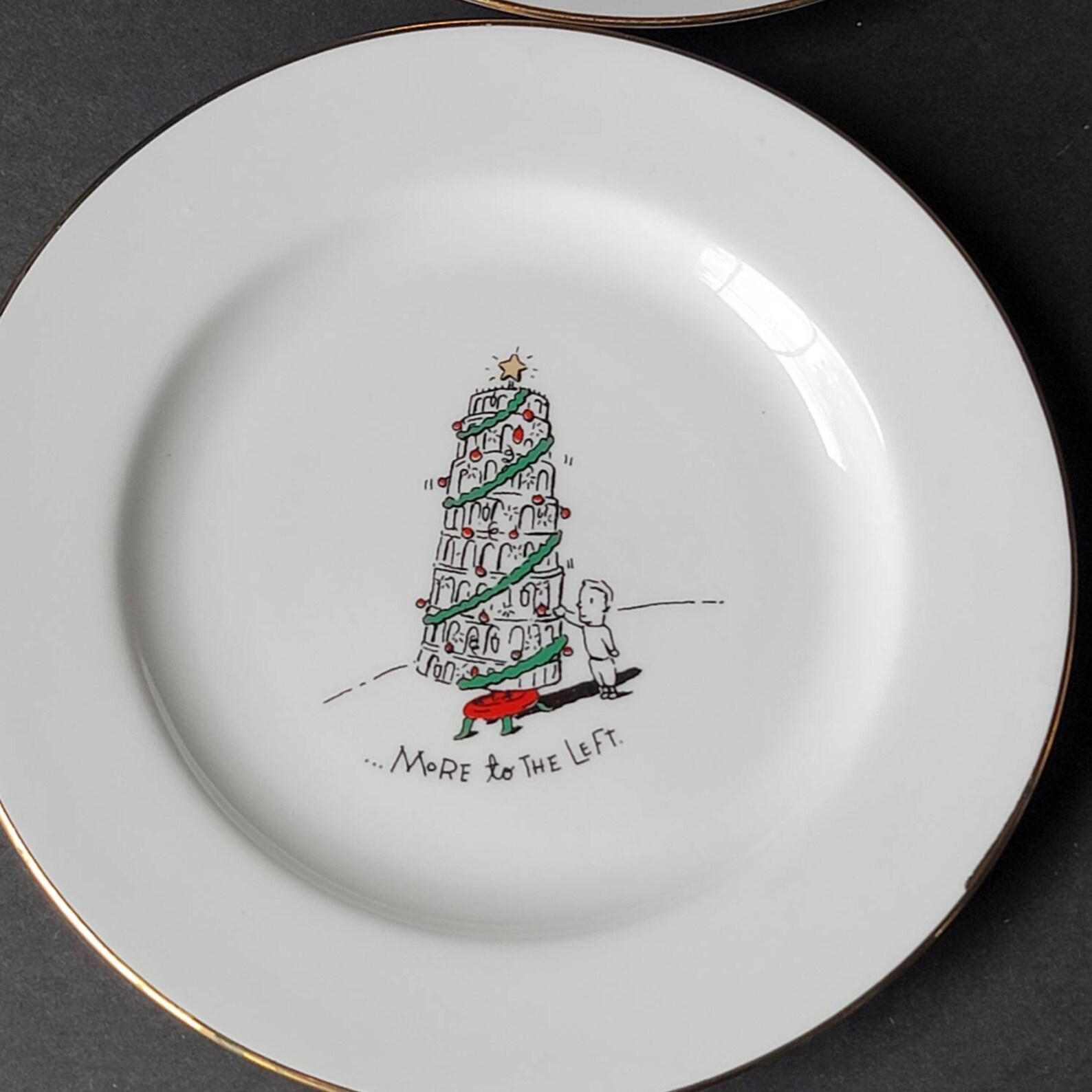 Vintage Merry Masterpieces Appetizer Salad Dessert Plates Set of 4 ...