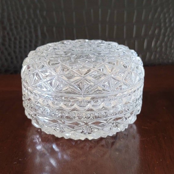 Lead crystal vanity box - Gem