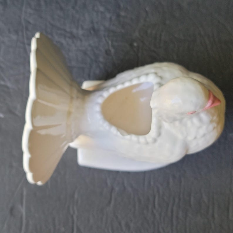 Vintage White Ceramic Dove Planter Plant Pot Cachepot Vase - Etsy