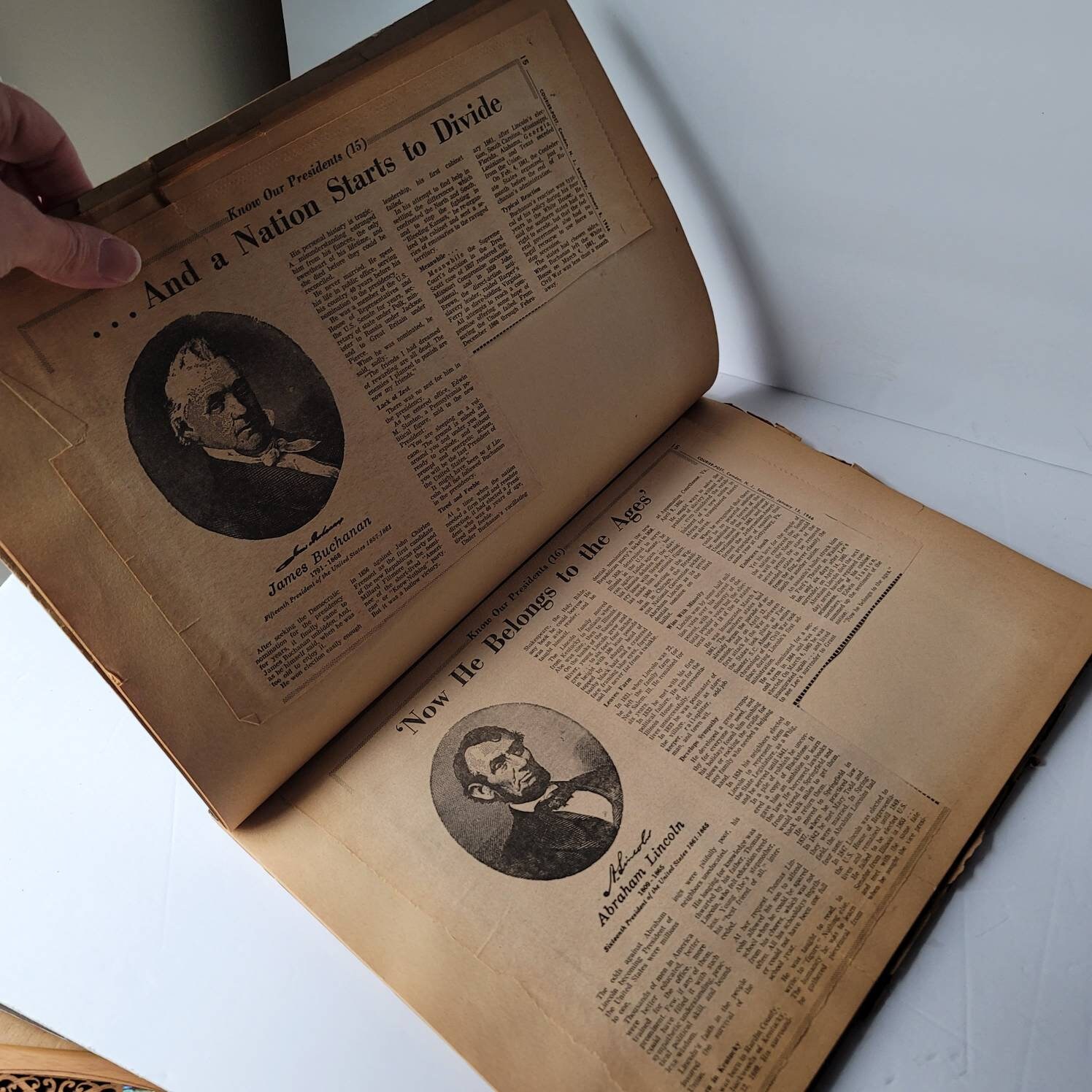 Vintage the Lone Ranger Scrap Book 1950-60s Presidential / Royalty ...