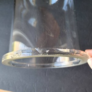 Vintage Large Pyrex Cloche Bell Jar With Top Knob Specimen Taxidermy ...