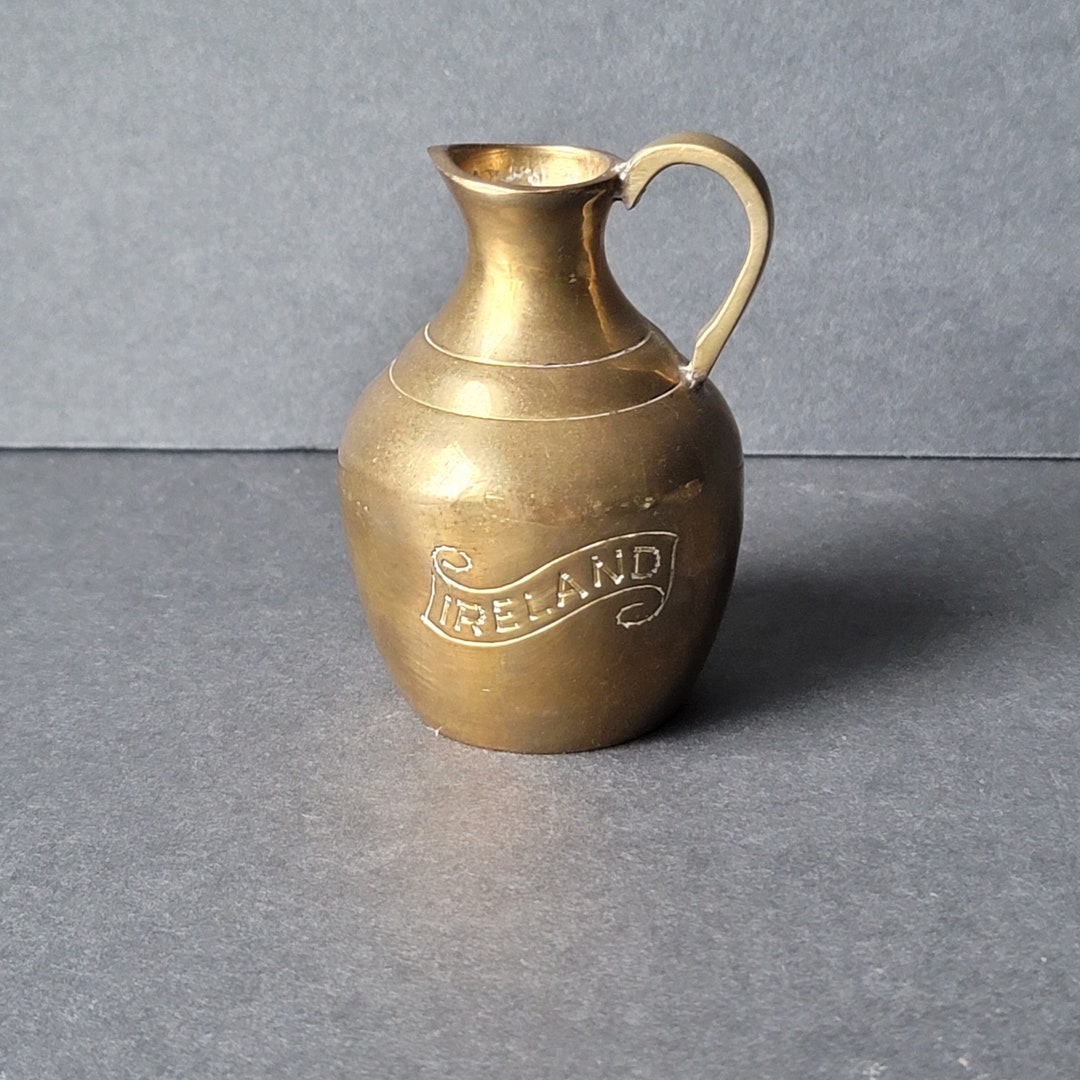Vintage Blarney Woollen Mills Ireland Souvenir Miniature Solid Brass ...