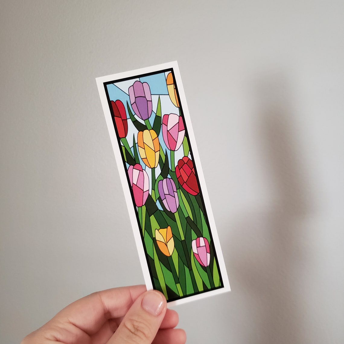 Stained Glass Themed Bookmarks London Venice Tulip - Etsy
