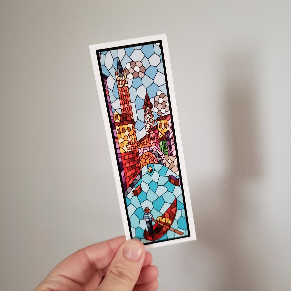 Stained Glass Themed Bookmarks London Venice Tulip - Etsy