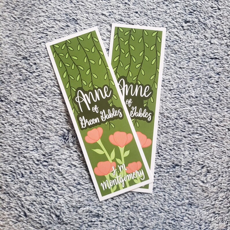 Classic Book Bookmarks | Aesthetic Bookmarks | Floral Classic Book ...